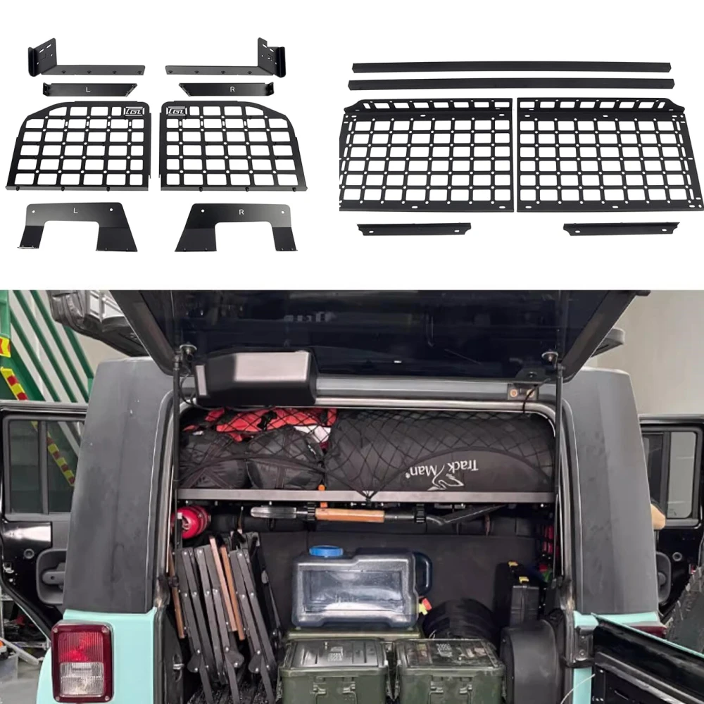 Molle-Panels-for-Jeep-Wrangler-4-Door-JK-2007-2017-Rear-Boot-Trunk ...