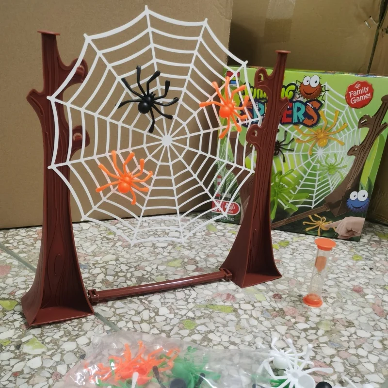Bouncing-Spider-Toy-Funny-Activities-Gift-Bouncing-Toys-Spider-Launcher ...