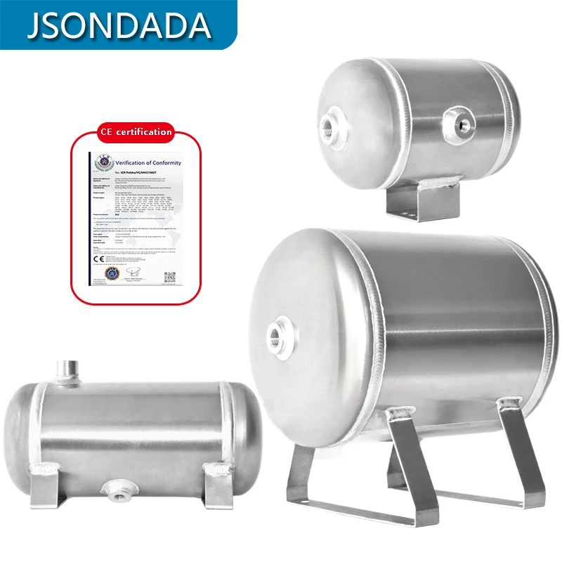 Air Compressor Accessories Miniature Horizontal Air Tank For Compressor ...