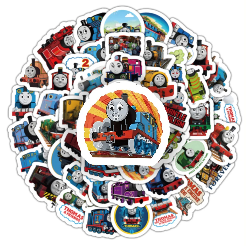 Pegatinas-de-tren-de-dibujos-animados-de-Thomas-para-ni-os-pegatina-de ...