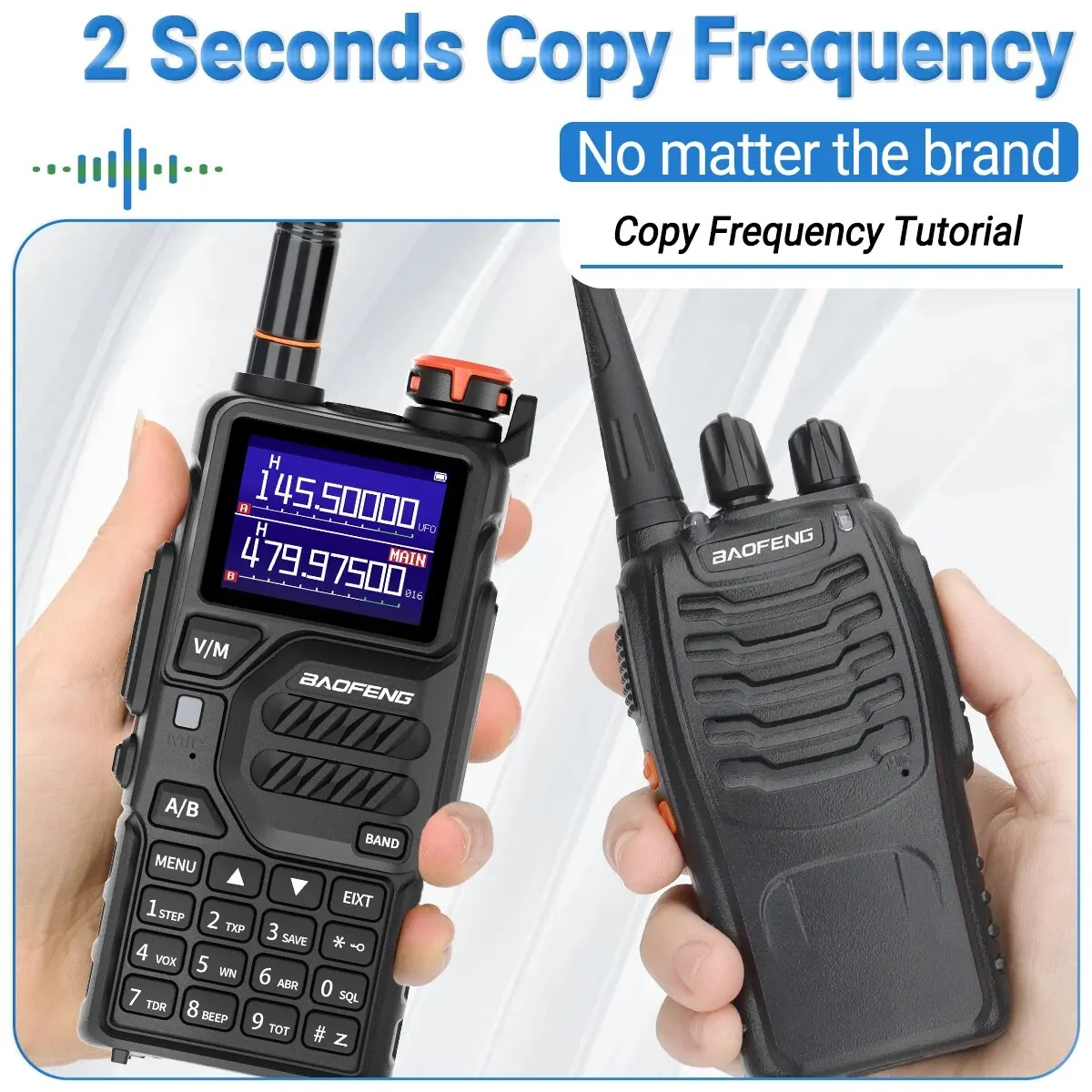 Baofeng UV K5 Pro Walkie Talkie Full Band Long Range Wireless Copy ...