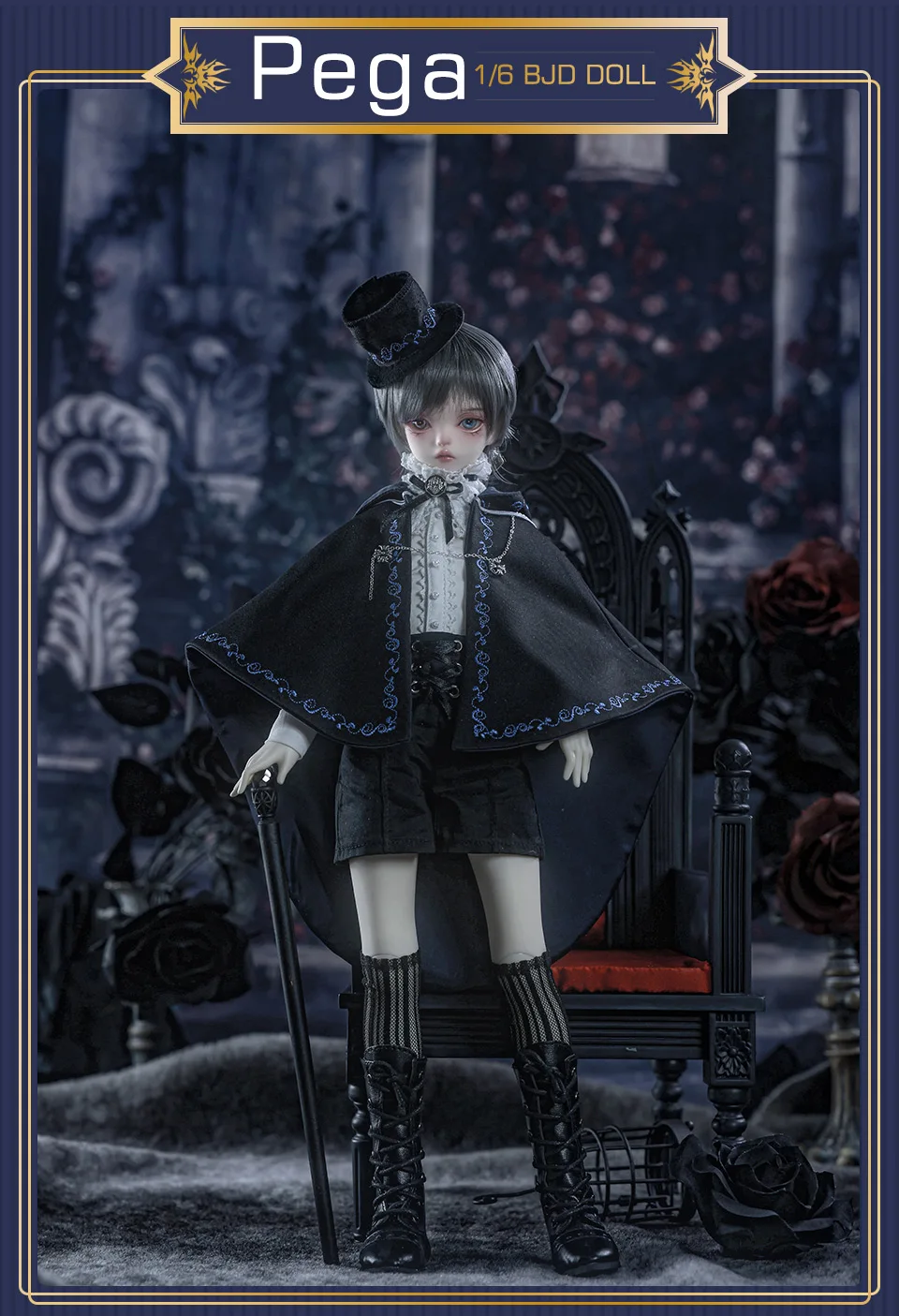 Pega BJD 1/4 doll with GL Second Generation Male Body Boy Fullset ...