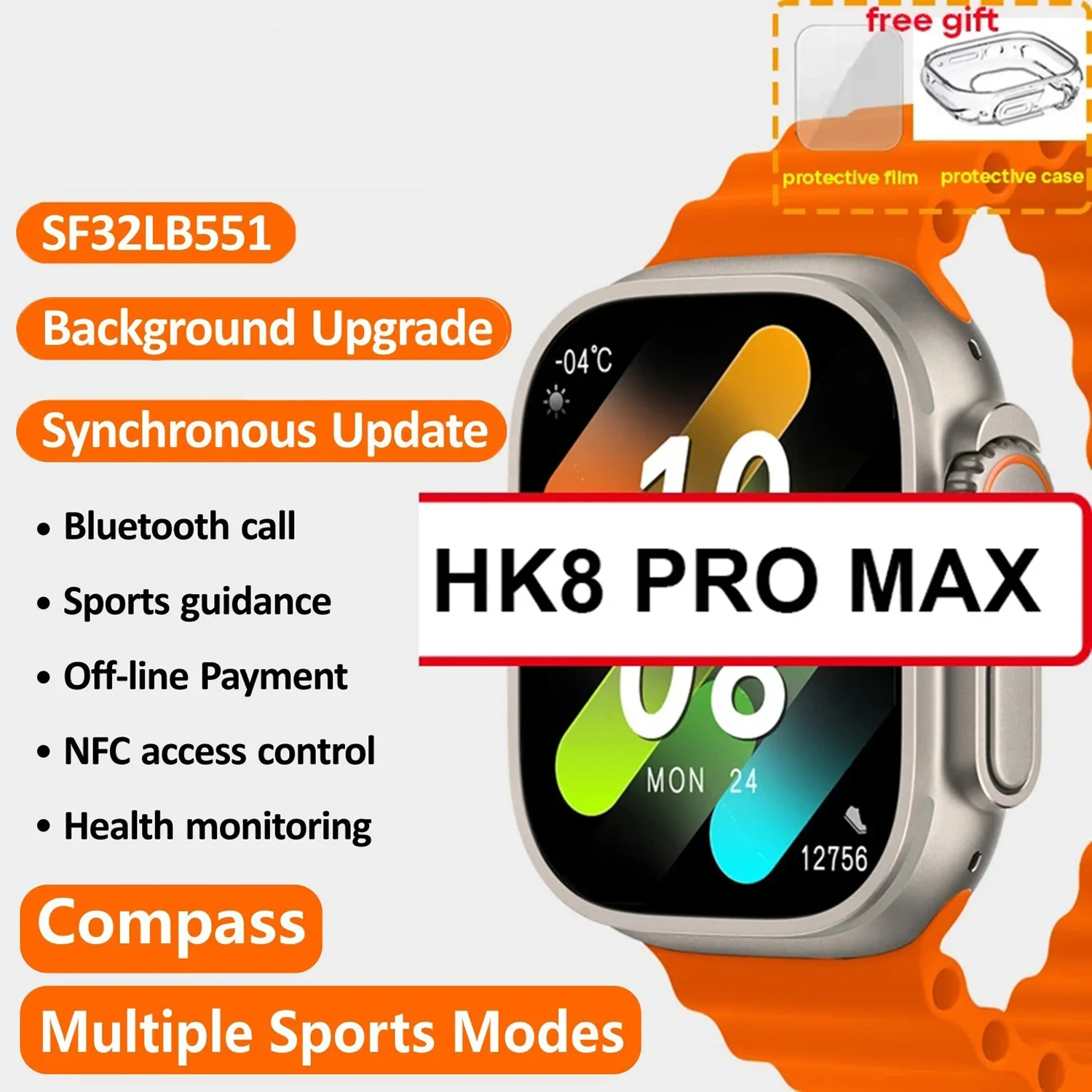 HK8-Pro-Max-Ultra-Gen-2-reloj-inteligente-Pantalla-Amoled-de-2-12 ...
