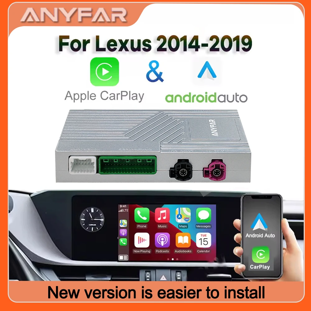 Wireless CarPlay for Lexus NX RX IS ES GS RC CT LS LX LC UX GX, 2012 ...