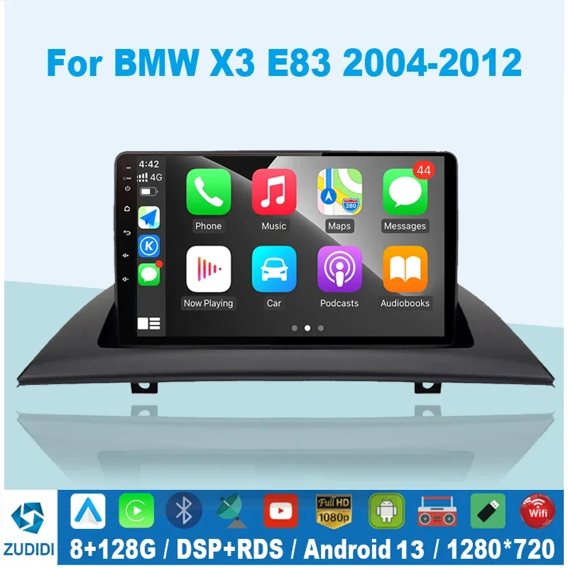 9-inch-Android-13-2din-Radio-DVD-Car-Multimedia-video-Player-For-BMW-X3 ...