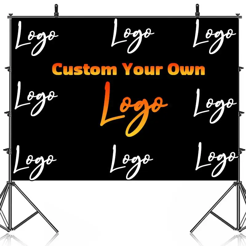 Customize-Your-Own-Logo-Photography-Backgrounds-Company-Bussiness-Event ...