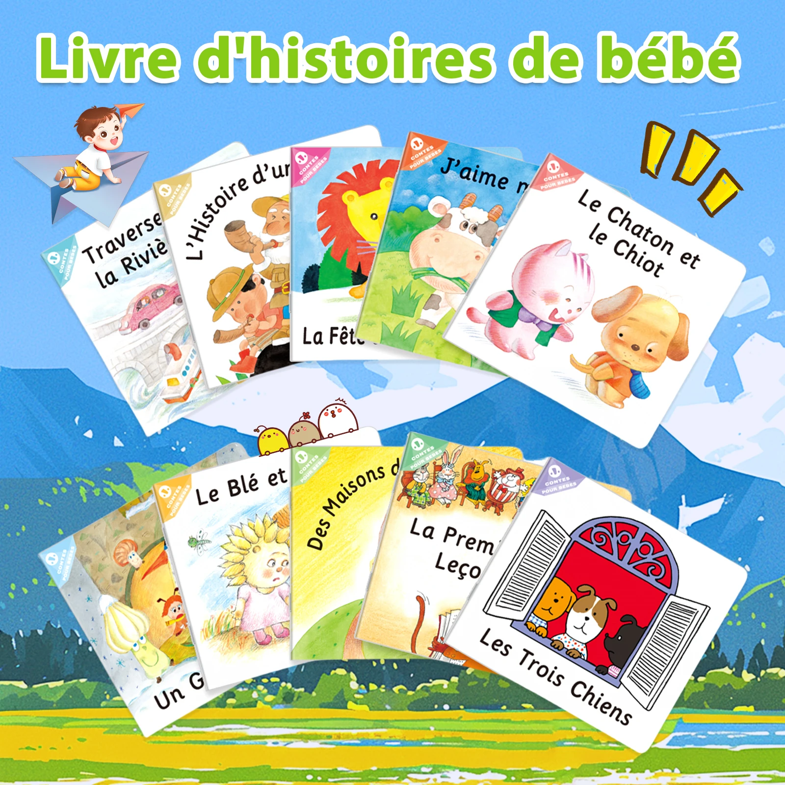 French Baby Storybook Collection - Cute little stories for children ...