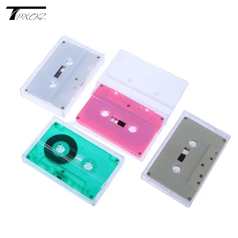 1Set Standard Cassette Color Blank Tape Player With 45 Minutes Magnetic ...