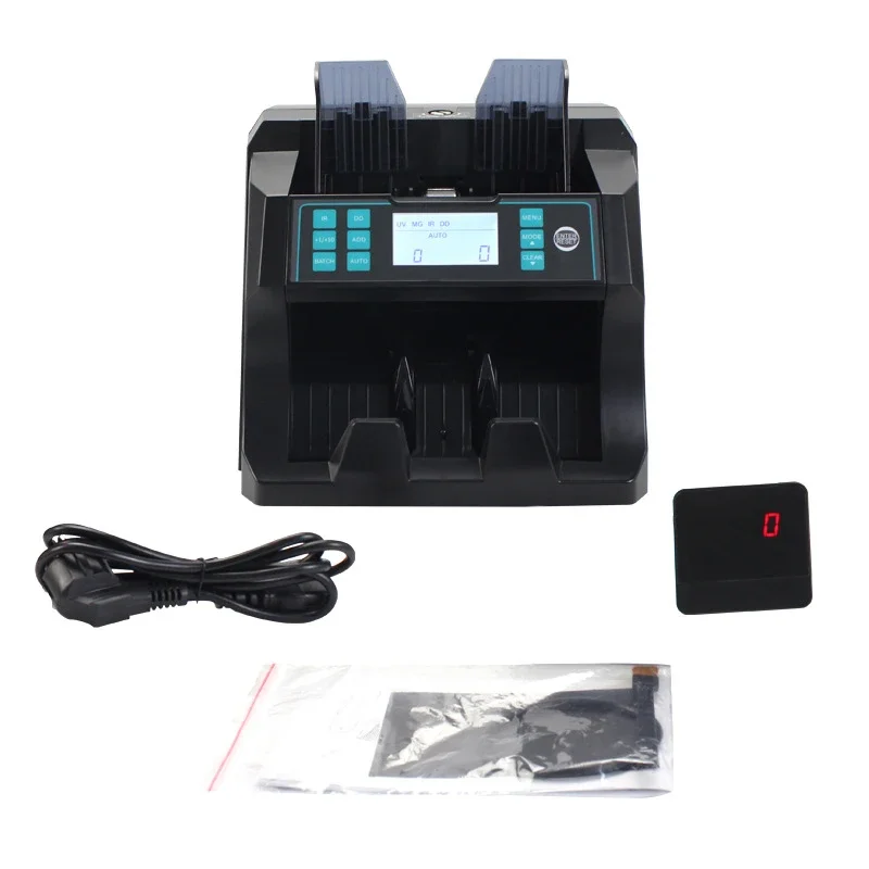 Money Counter Machine Portable With Counterfeit Detection | 1,200 Notes ...