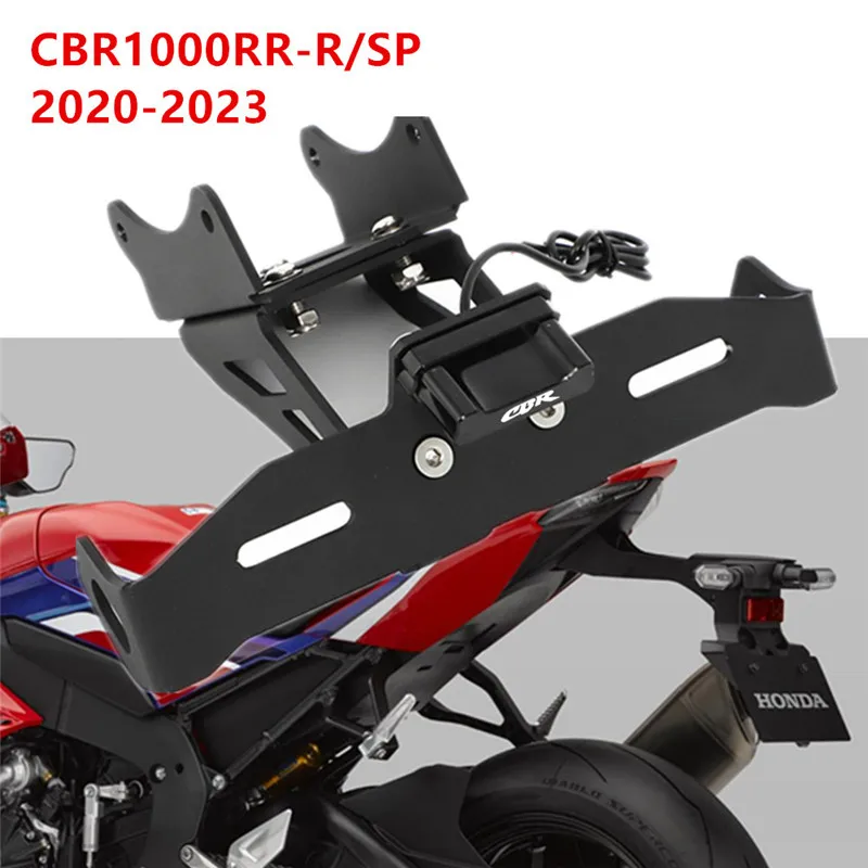 Motorcycle License Plate Bracket Holder Fender Eliminator Tail Number ...