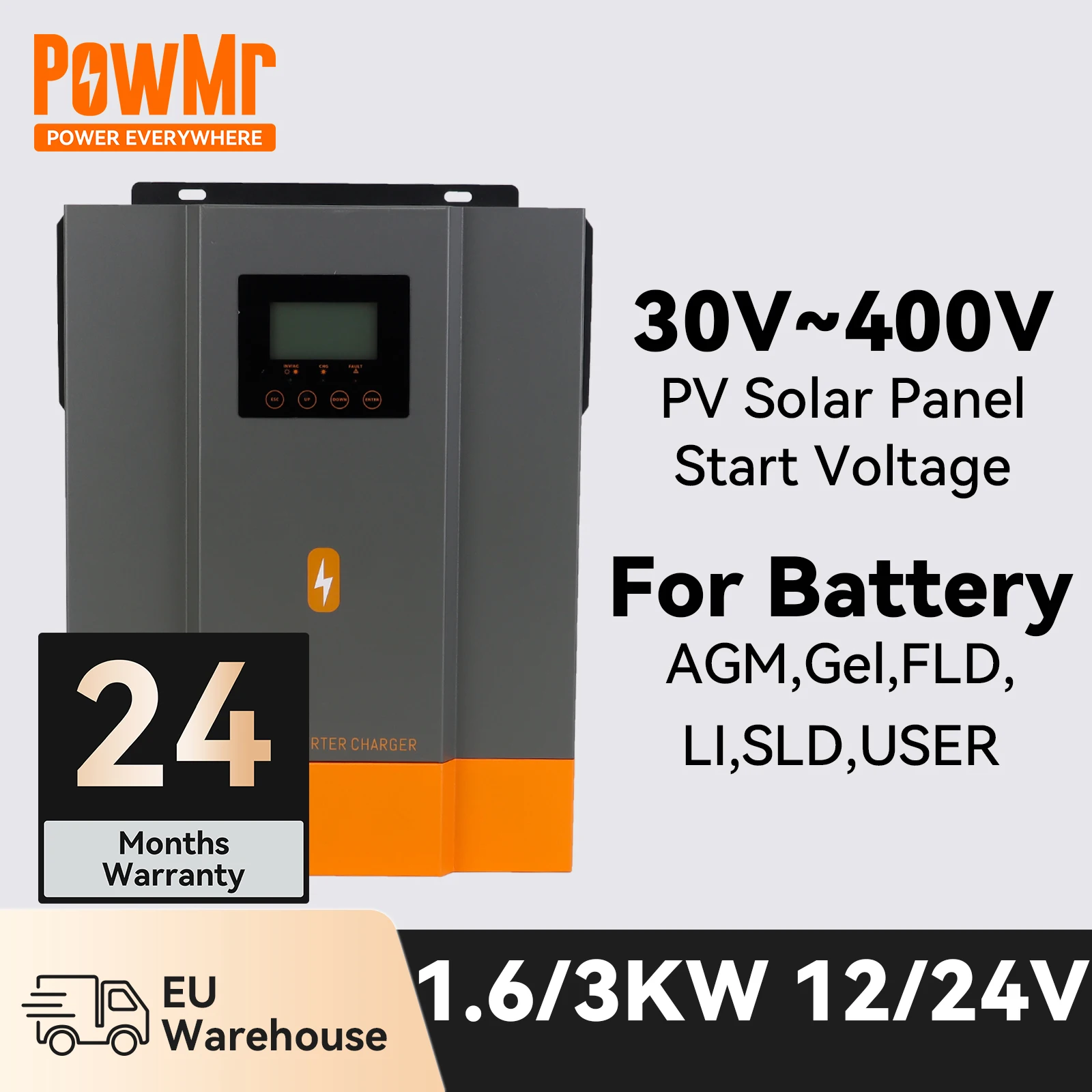 PowMr-12V-24V-MPPT-Solar-Inverter-Hybrid-Off-Grid-Solar-Pure-Sine-Wave ...