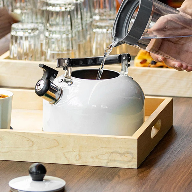 Stainless Steel Whistling Tea Pots