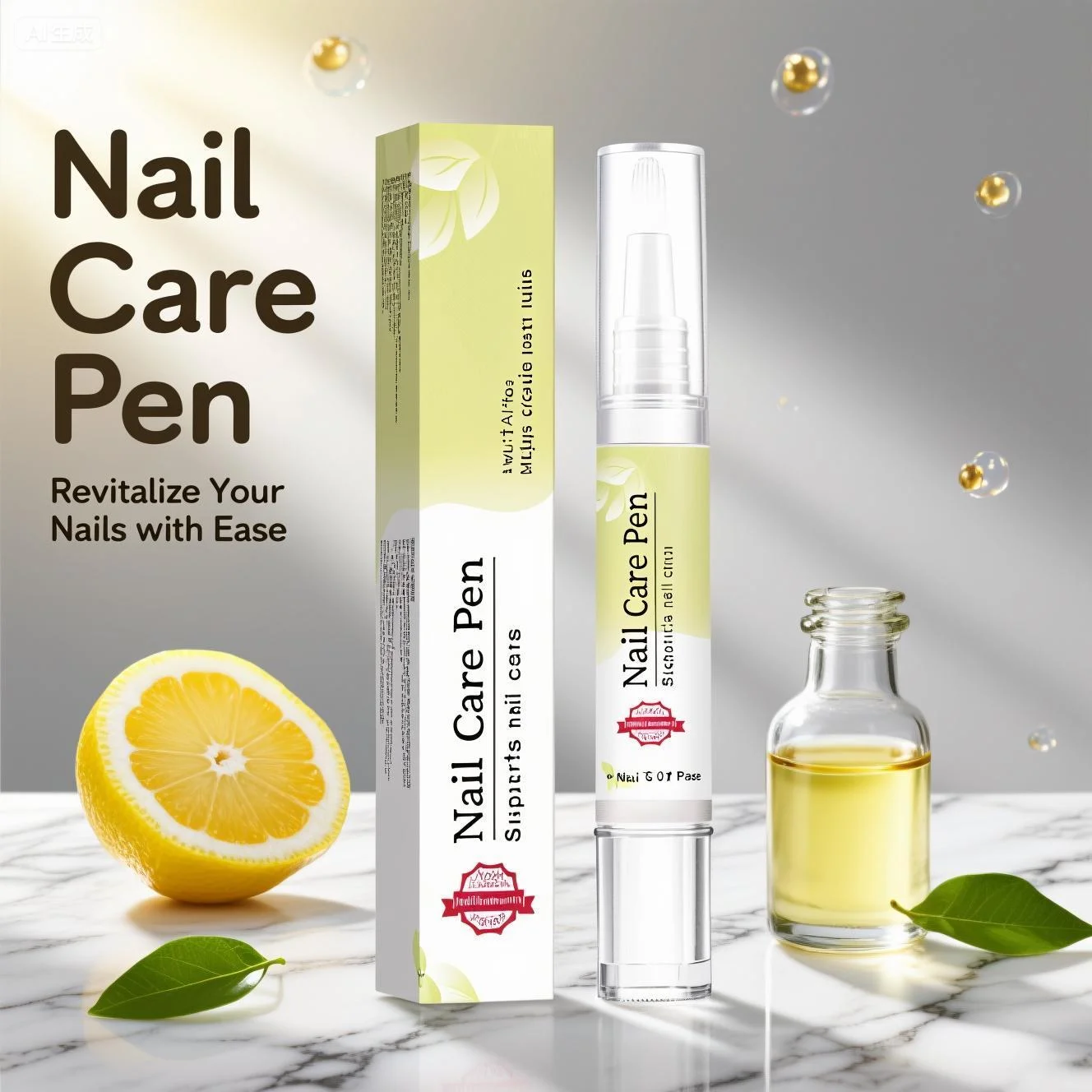 Nail Strengthening & Revitalizing Pen 4ml - Tea Tree & Castor Oil ...