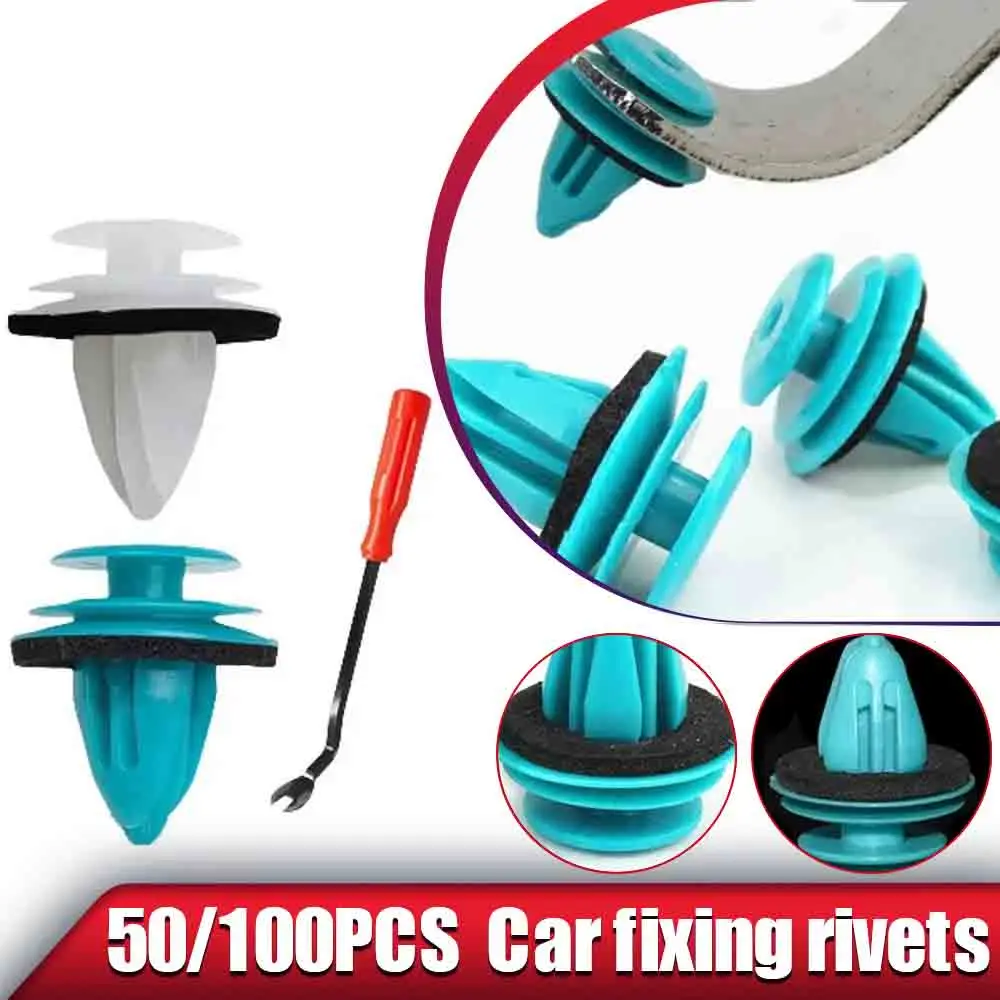 50-100pcs-Green-Nylon-Retaining-Clip-for-Car-Door-Trim-Bumper-Door ...
