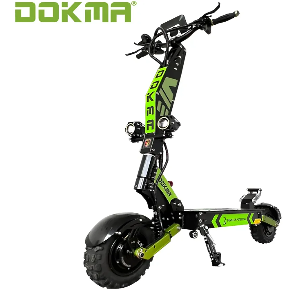 Dokma-patinete-el-ctrico-todoterreno-de-11-pulgadas-Scooter-con-Motor ...