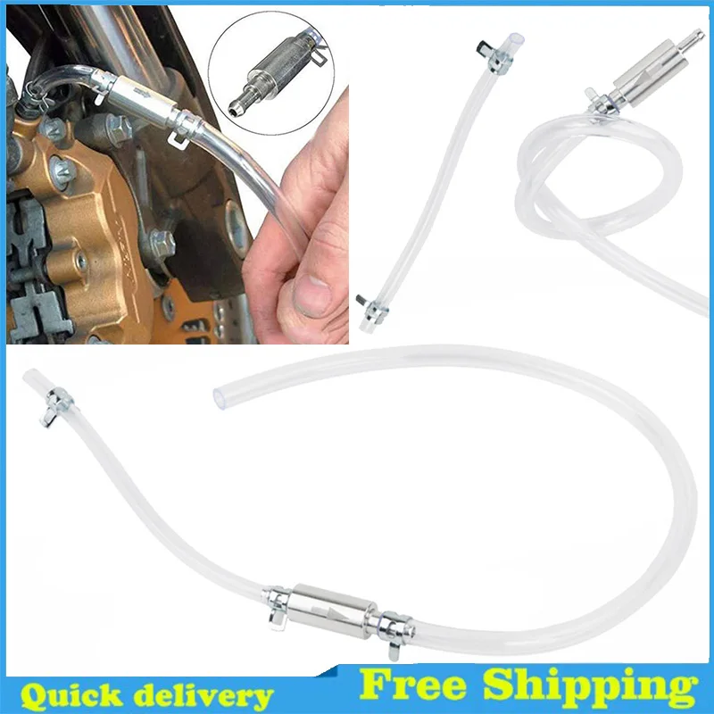 Clutch-Brake-Bleeder-Hose-One-Way-Valve-Tube-Motorcycle-Car-Hydraulic ...