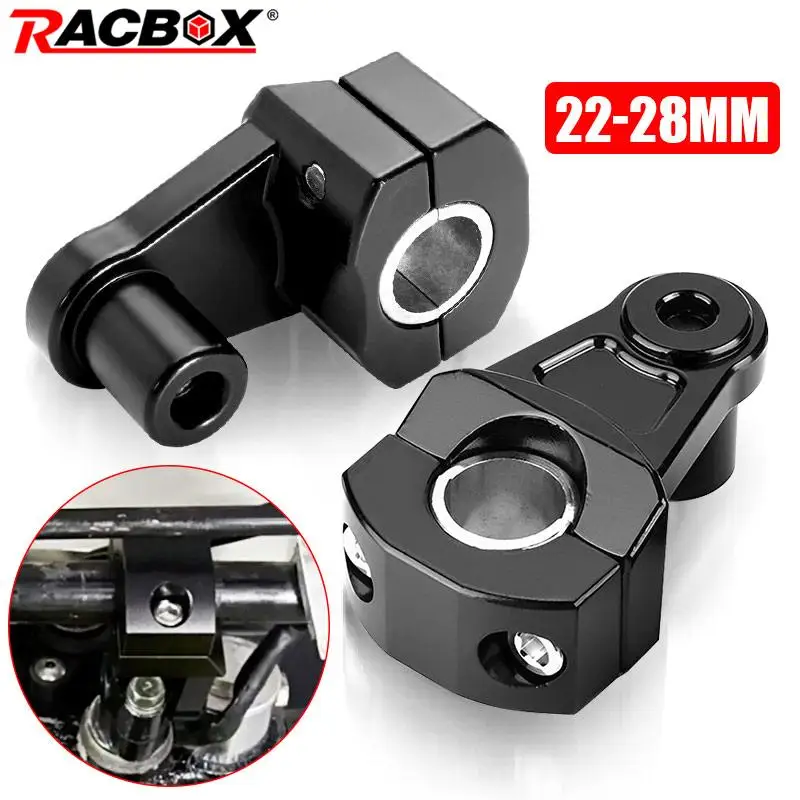 Motorcycle-Handlebar-Clamps-Riser-28mm-1-1-8-22mm-7-8-Bar-Mount-Pipe ...