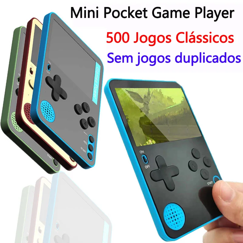 Handheld-Retro-Game-Console-para-Crian-as-e-Adultos-Pocket-Game-Player ...