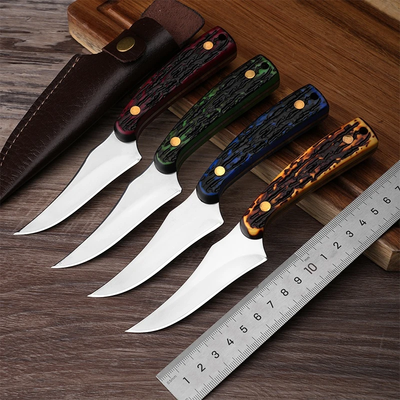 Outdoor-Portable-Fruit-Knife-Household-Hand-Grip-Meat-Knife-Camping ...