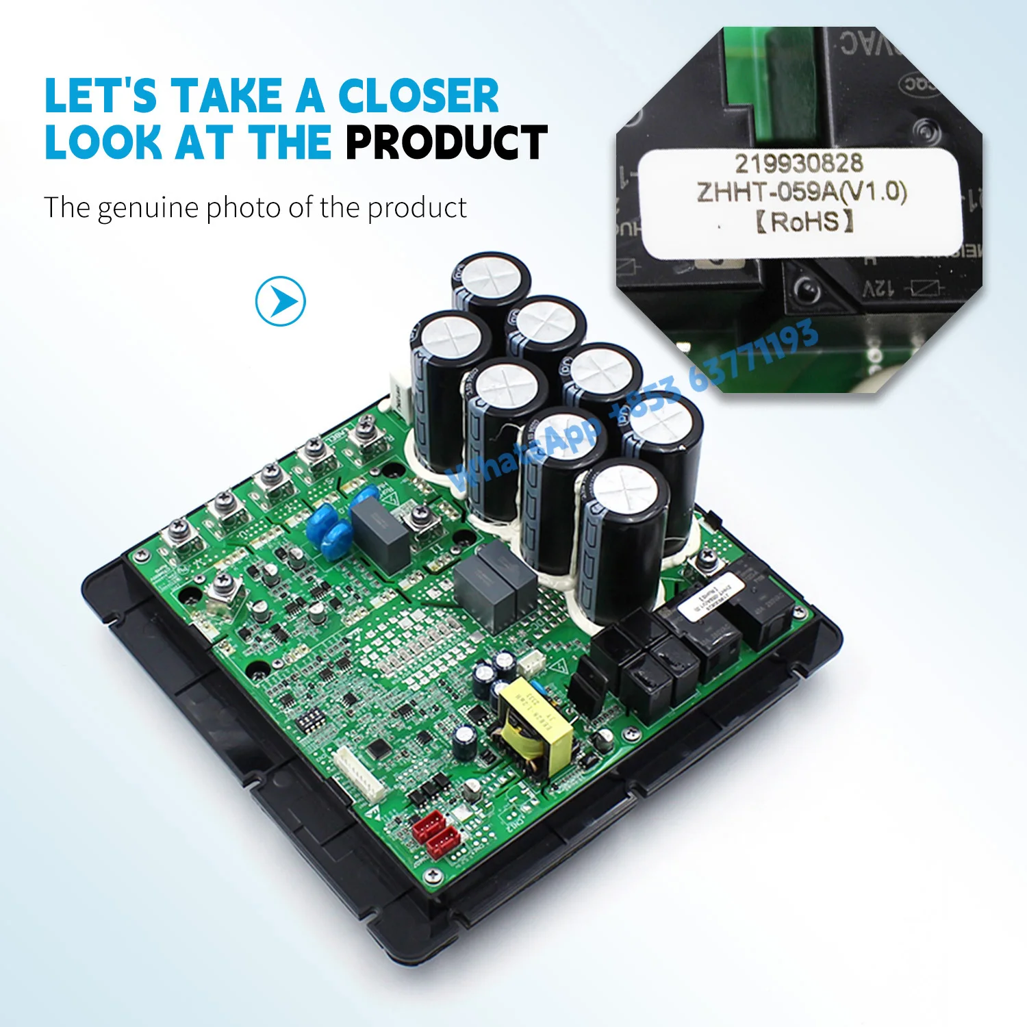 Compressor Driver Module Board Assembly 219930828 ZHHT-059A(V1.0 ...