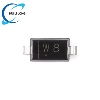 100Pcs SMD Zener Diode BZT52C4V7 W7 BZT52C5V1 W8 BZT52C5V6 W9 BZT52C6V2 WA BZT52C6V8 WB ...