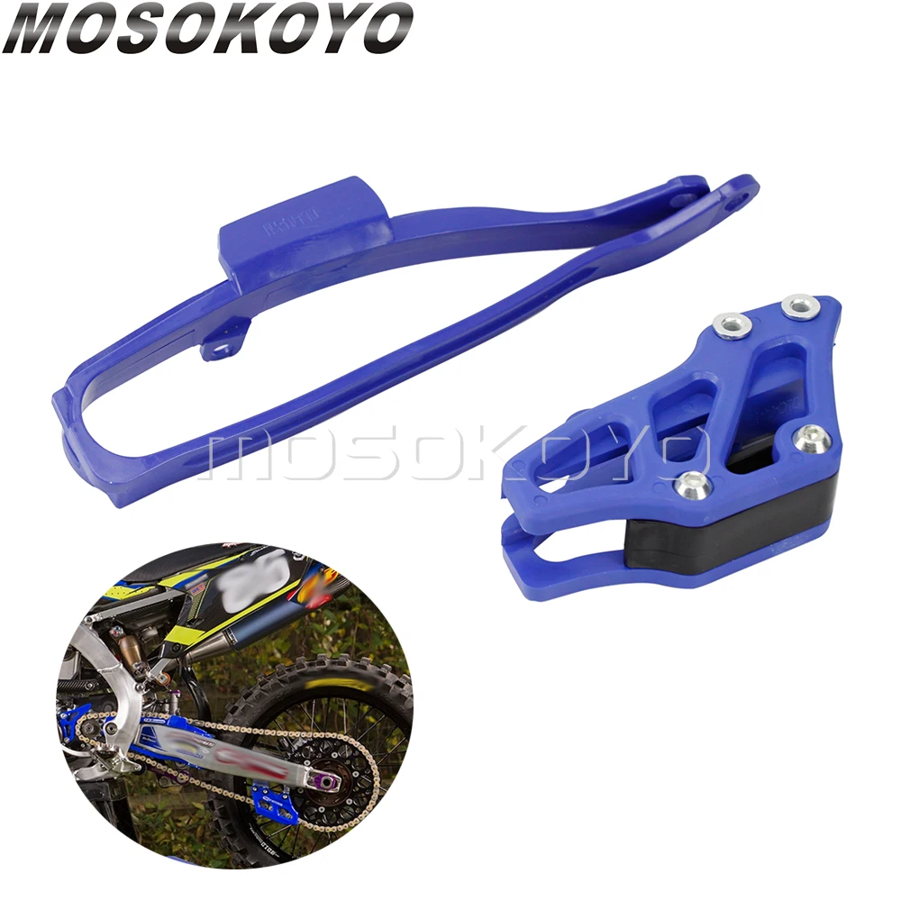 Motorcycle-Chain-Swingarm-Chain-Guide-Slider-For-Yamaha-YZ125-YZ250 ...