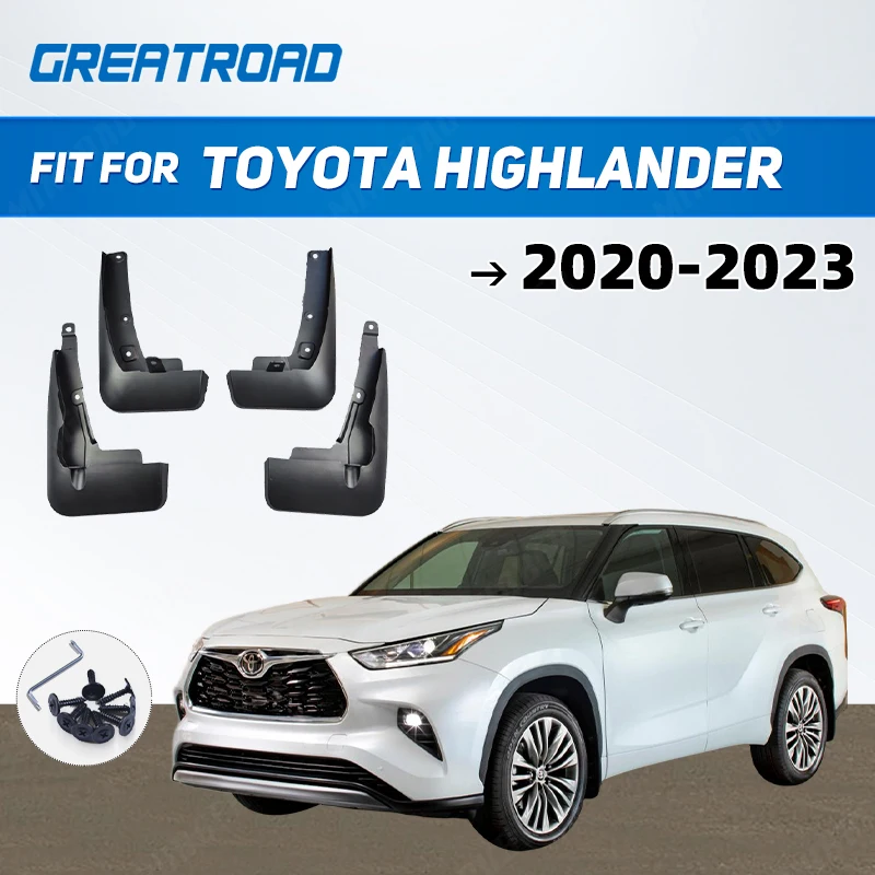 for-Toyota-Highlander-2021-2022-2020-2023-Kluger-Hybrid-XU70-Mudflaps ...