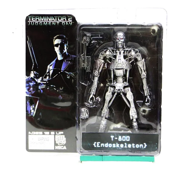 NECA Figure Endoskeleton The Terminator Figure 2 T-800 T-1000 PVC ...