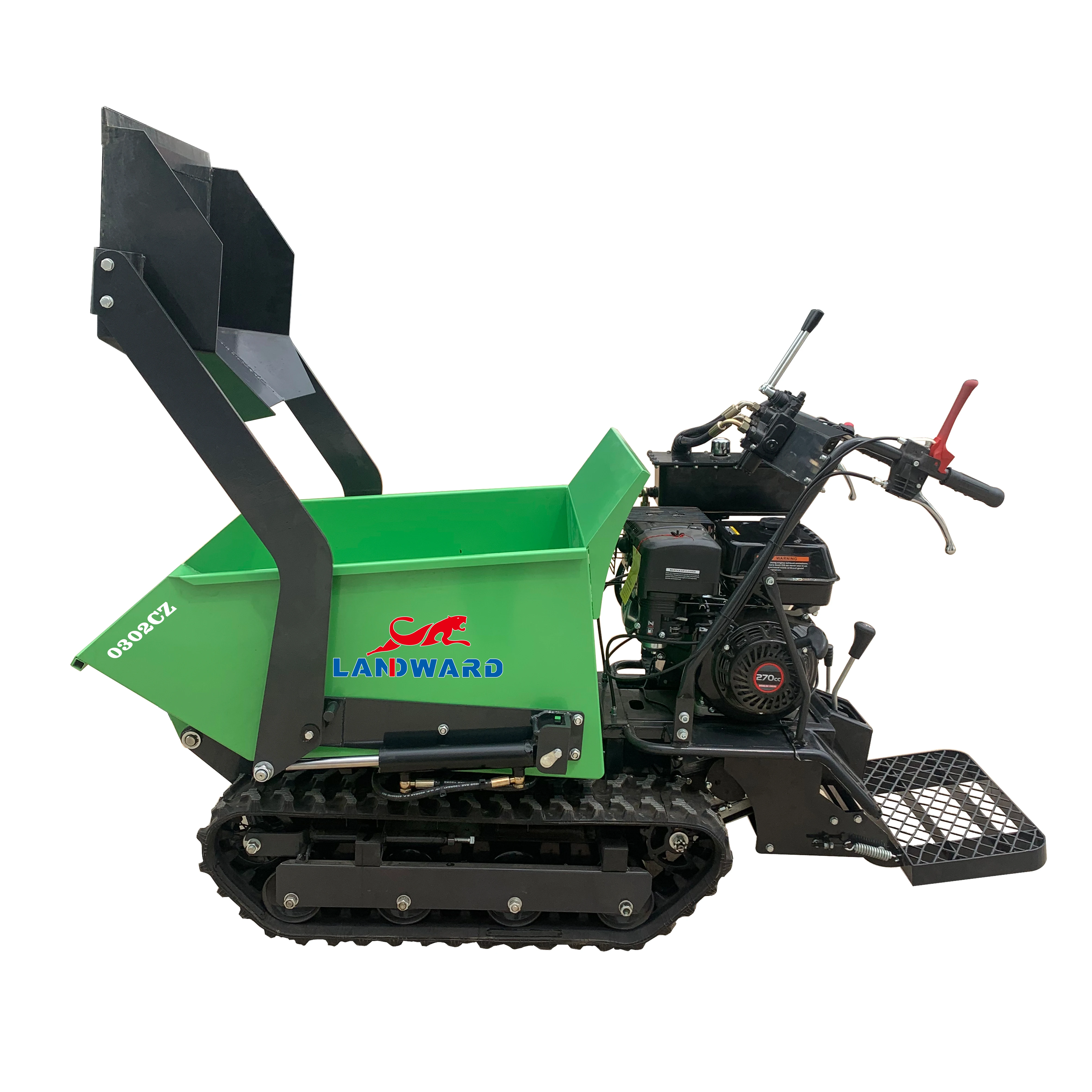 Hydraulic-Crawler-Mini-Dumper-Truck-Agriculture-Garden-Mini-Dumper ...