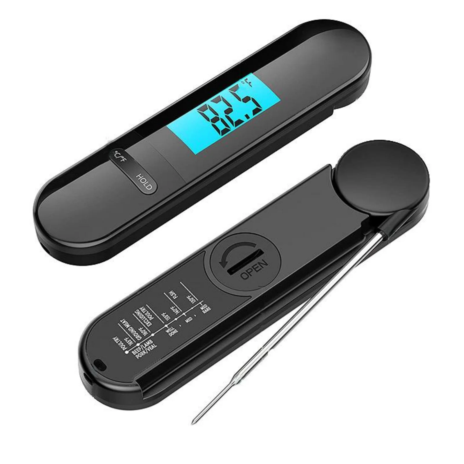Digital Kitchen Food Thermometer Oven Meat Milk Digital Cooking ...