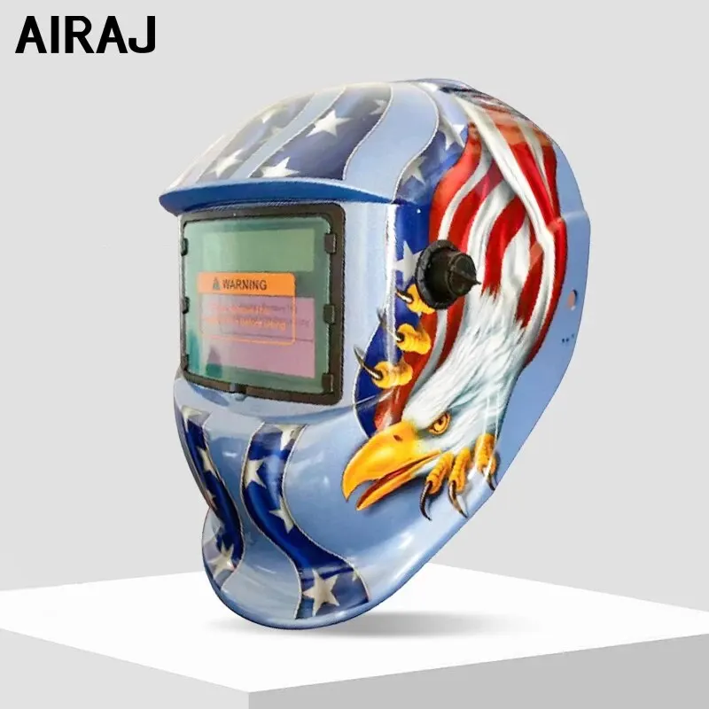 AIRAJWelding-Mask-Welder-Protection-Head-Worn-Solar-Automatic-Dimming ...