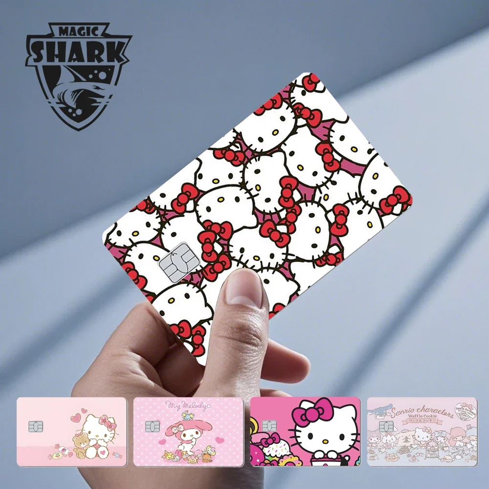 Kawaii Cute Hello Kitty My Melody Pink Sticker Film Skin Cover for ...