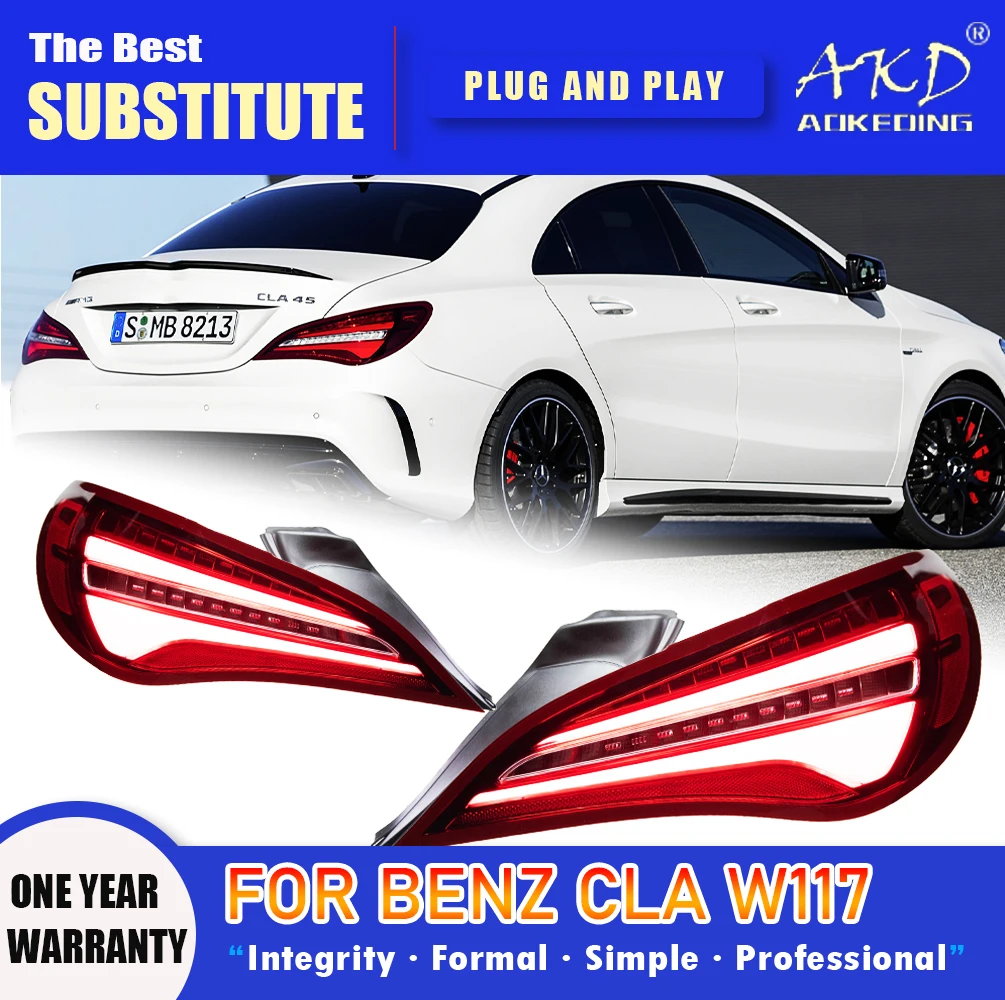 AKD-Tail-Lamp-for-BENZ-W117-CLA-LED-Tail-Light-2014-2019-CLA180-CLA220 ...