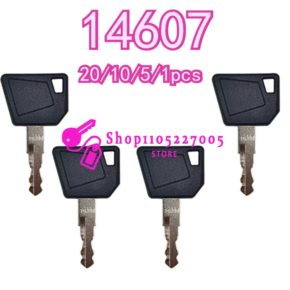 20/10/5/1PCS 14607 New Ignition Key 701/45501 701/14657 85804675/1 ...