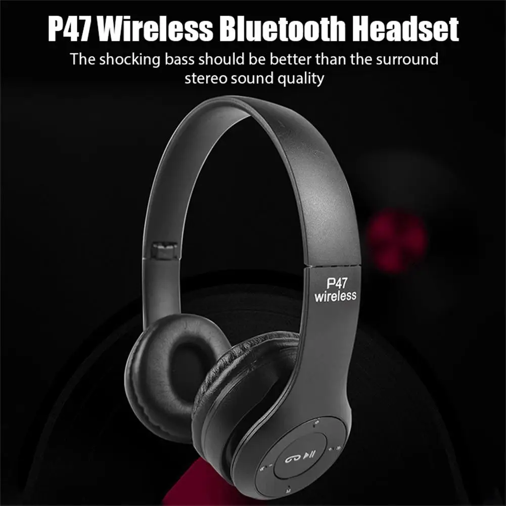 P47-Wireless-Headsets-On-Ear-Stereo-Earphones-Longer-Playtime-USB ...