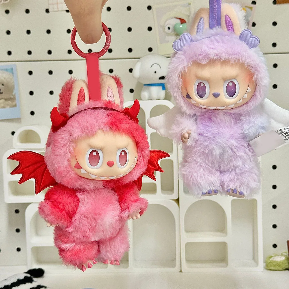 Cute Mini Plush Doll Personality Fashion Set Clothes for Labubu Angel ...