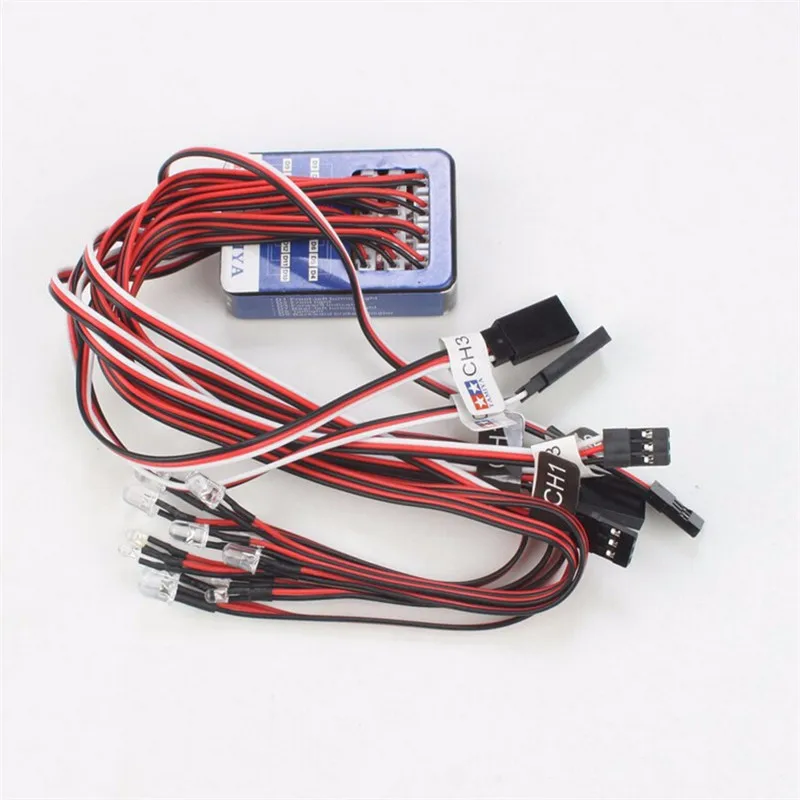 Tamiya 12 Led Simulation Lights Smart System Flash Lighting For Rc 1/10 ...