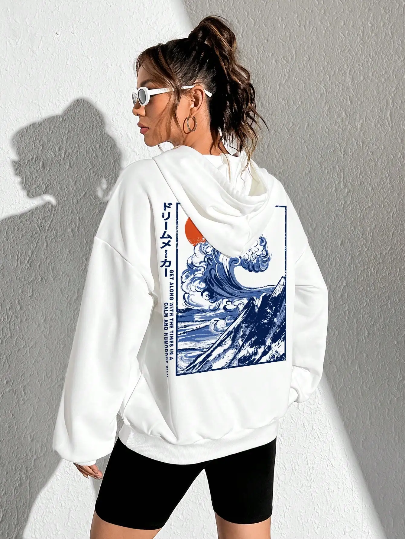 Sudadera-con-capucha-con-estampado-de-ola-de-oc-ano-para-mujer-Sudadera ...