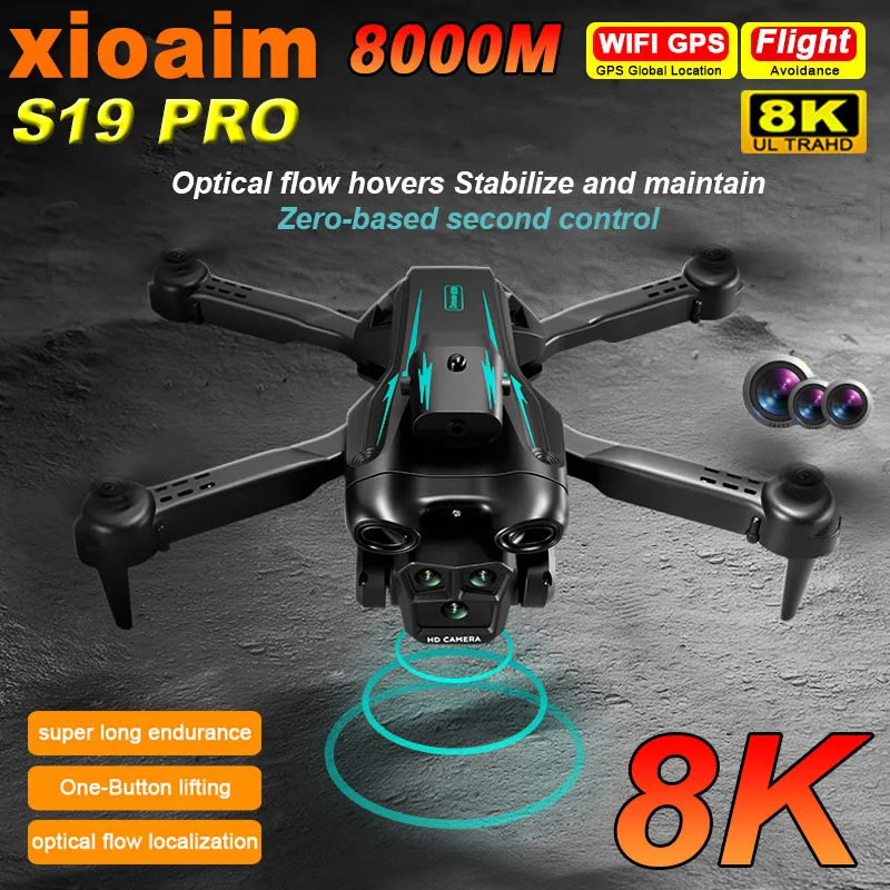 C-mara-Dual-profesional-para-Dron-Xiaomi-S19-Pro-ajuste-el-ctrico-ptico ...