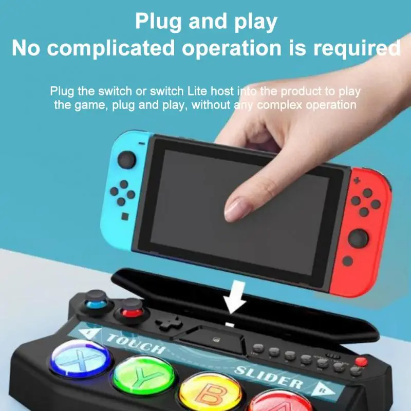 Para O Jogo De Interruptor Joystick Plug And Play Controlador Do Jogo ...