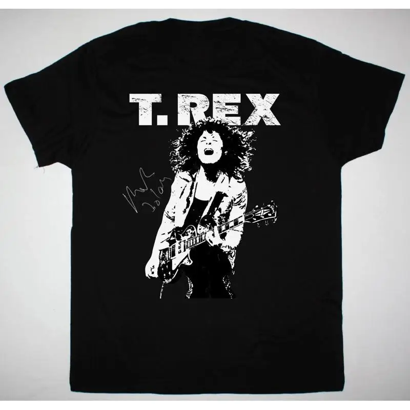 T Rex Marc Bolan Signature Album Shirt Full Size S To 5Xl - AliExpress ...