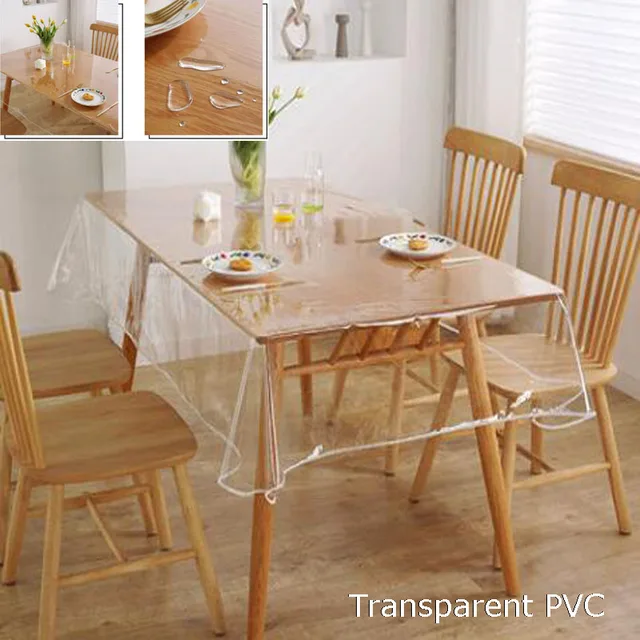 Clear Plastic Dining Table