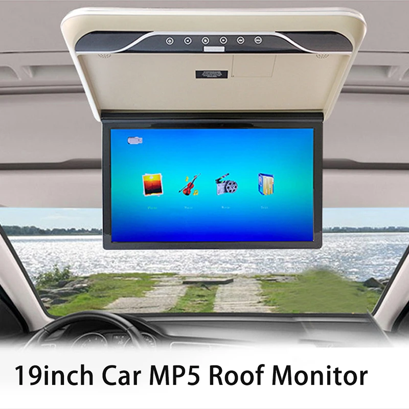 19-Inch-Car-roof-Monitor-MP5-display-Car-Monitors-Roof-Mounted-Flip ...