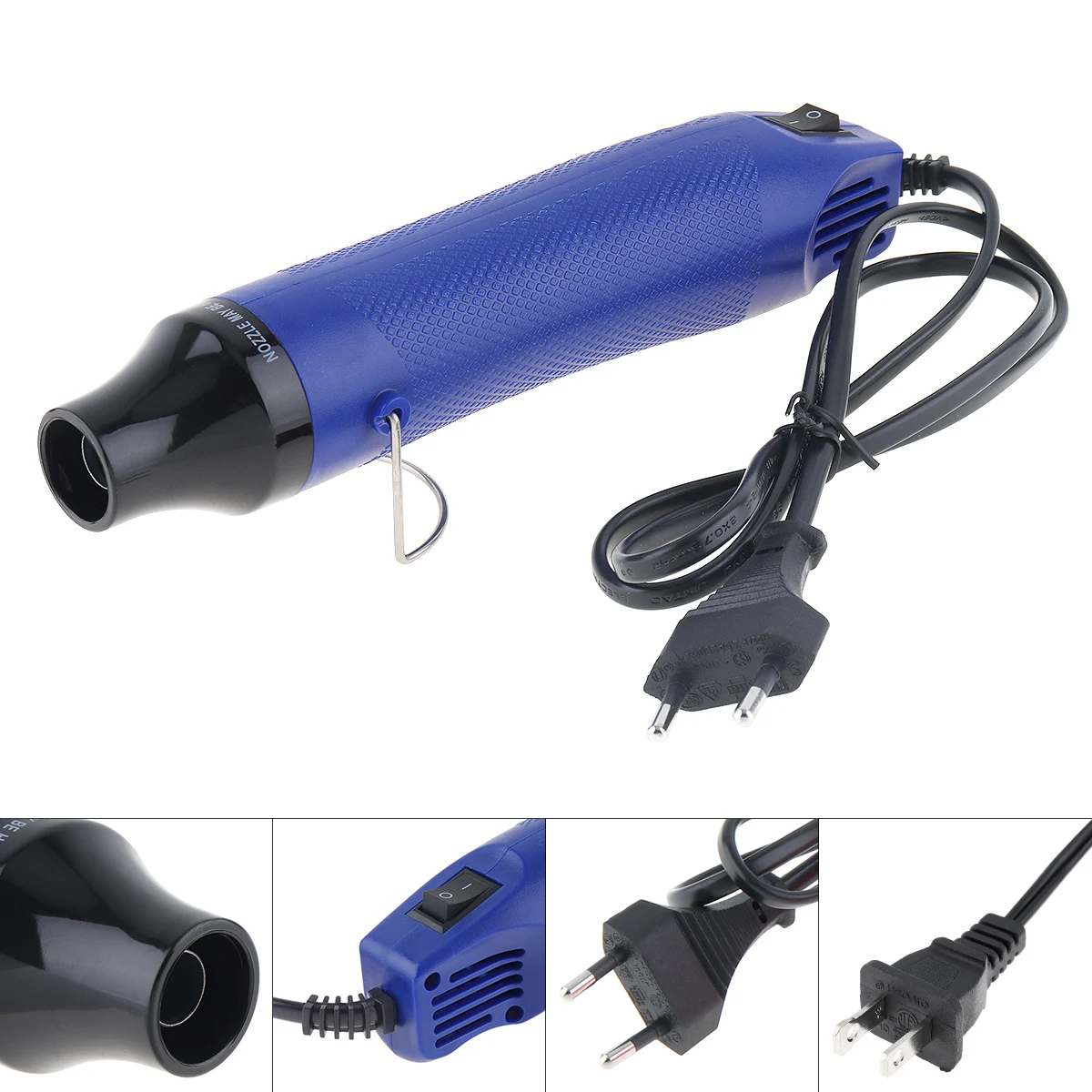 110V-220V-300W-Heat-Gun-EU-US-Plug-Electric-Blower-Handmade-for-Heating ...