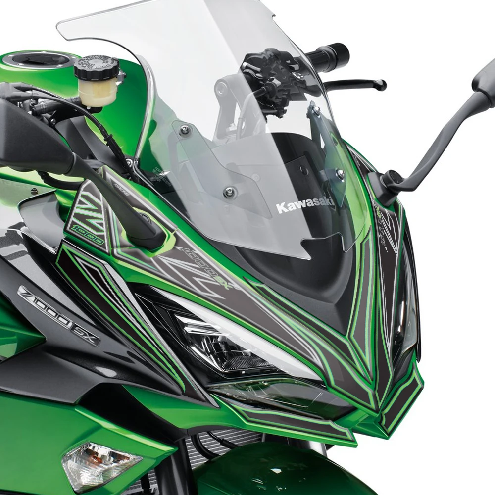 New-3D-Gel-Front-Fairing-Sticker-Protector-Number-Board-Moto-Engine ...