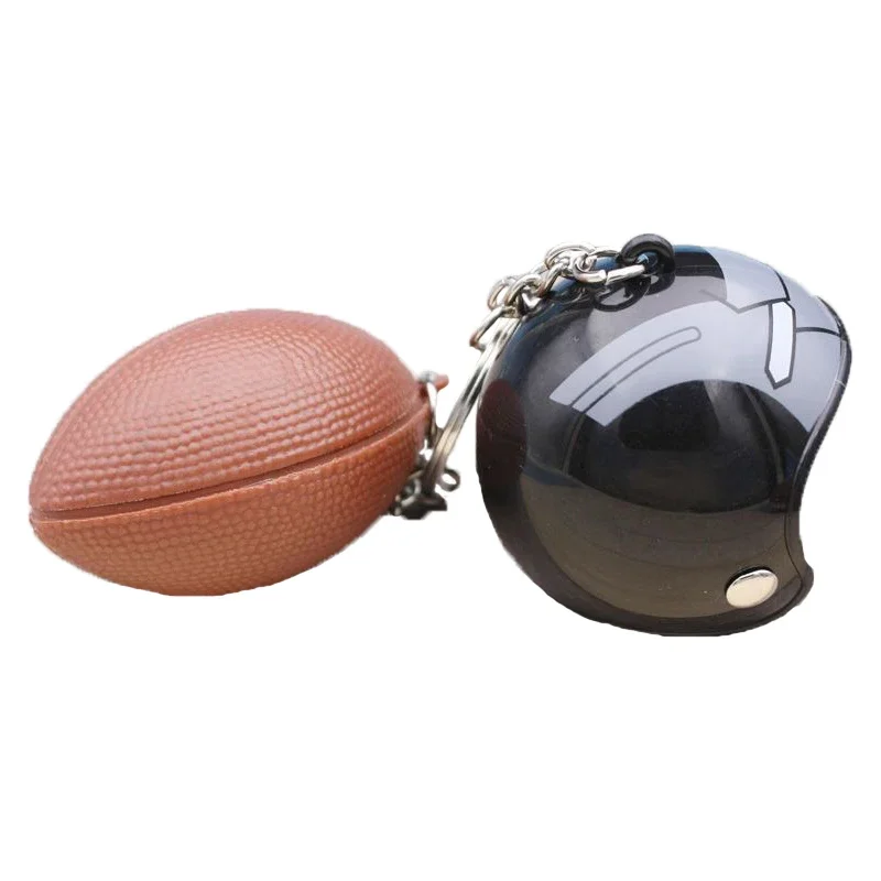 Mini-Rugby-Keychain-American-Football-Pendant-Helmet-Keychain-Rugby ...