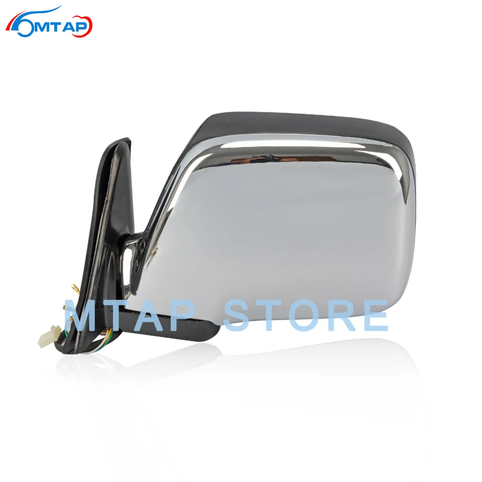 MTAP 3-PINS Chroming Outer Door Rearview Side Mirror Assy For Toyota ...