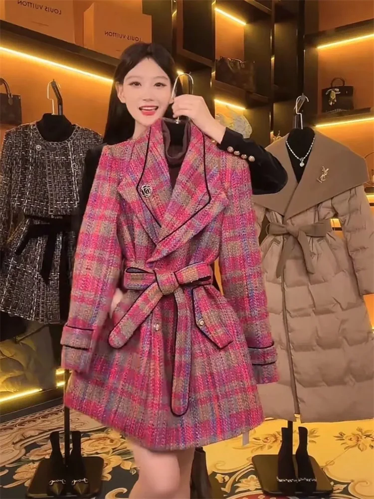 Western-style-Windbreaker-Coat-Women-s-Autumn-and-Winter-2024-New ...