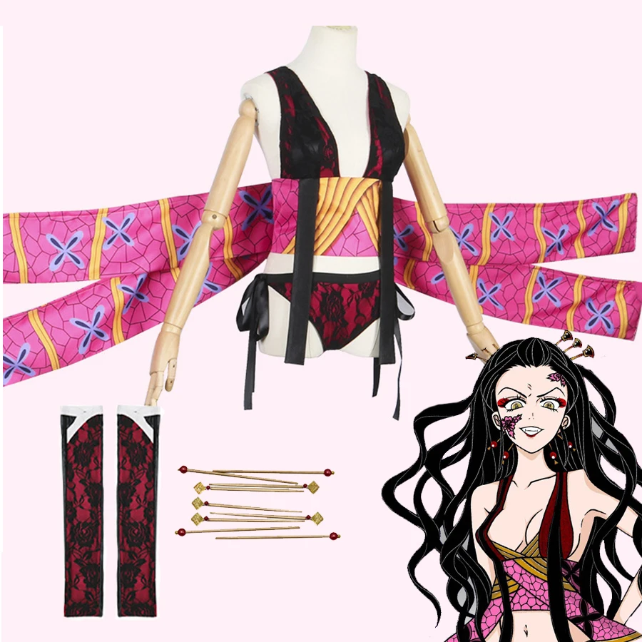 Daki-Cosplay-Anime-Demon-Slayer-Cosplay-Costumes-Kimetsu-No-Yaiba-Daki ...