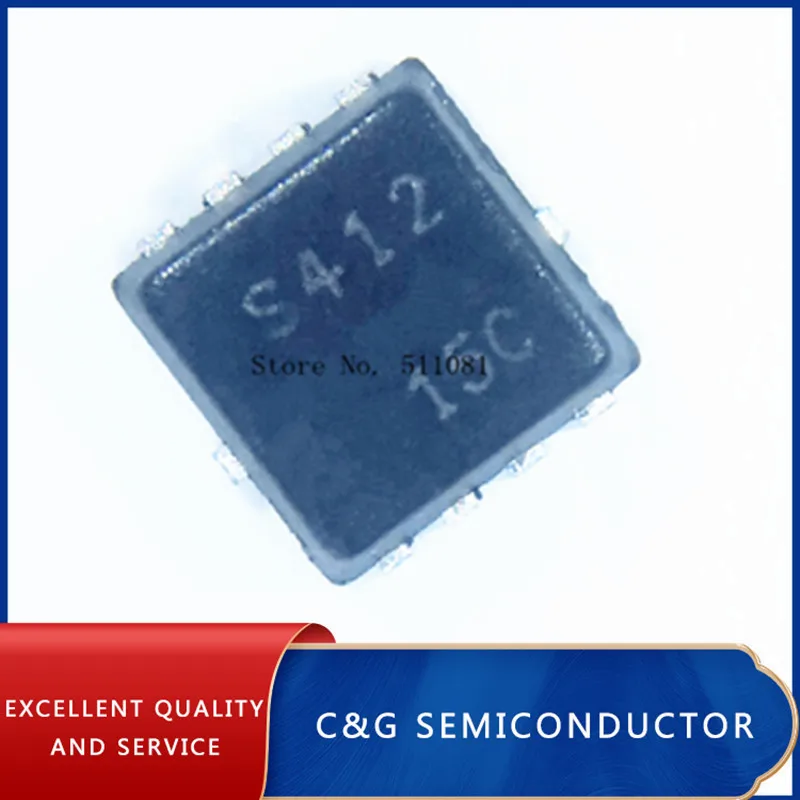 10PCS SIS412DN T1 GE3 SIS412DN SIS412 QFN8| 5pcs SIS412DN-T1-GE3 ...